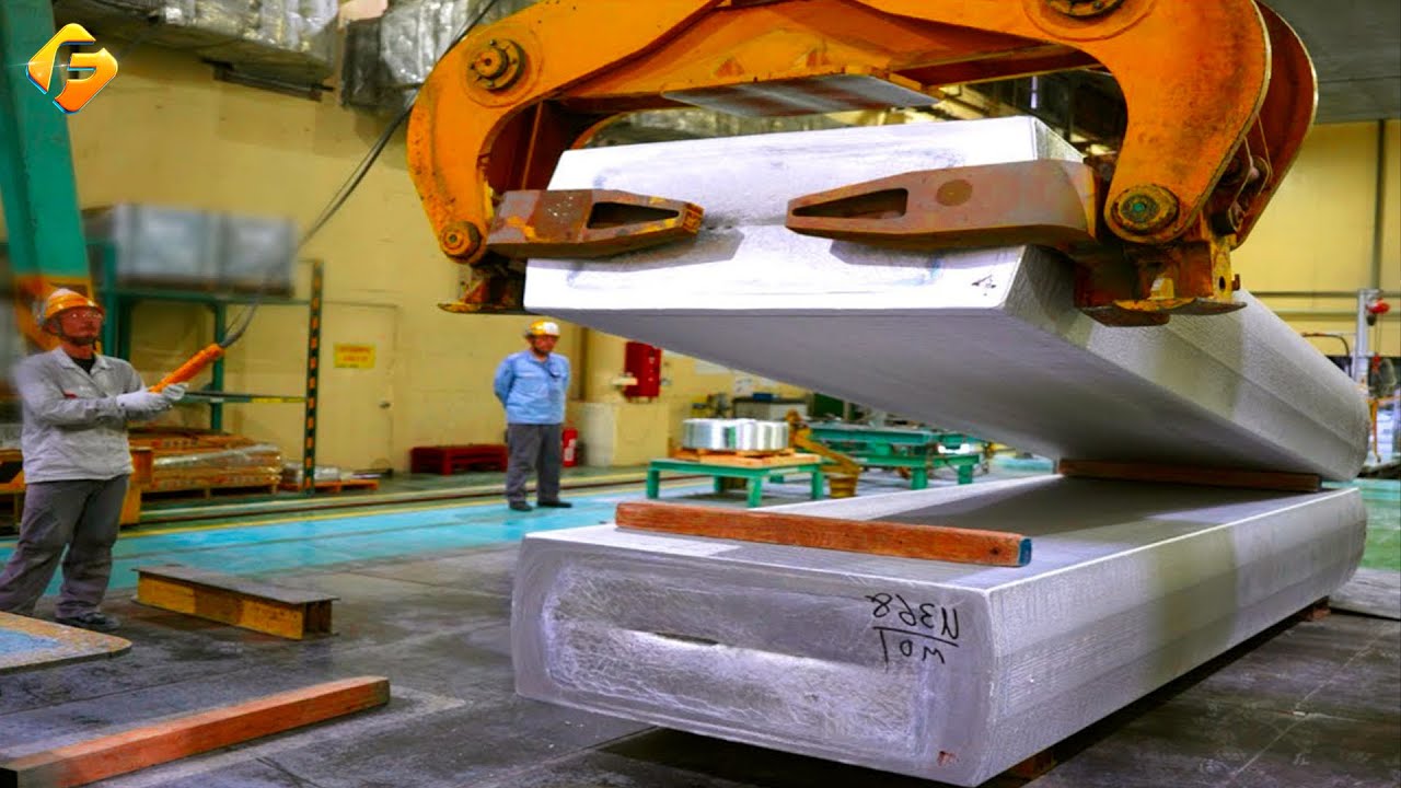 Modern Manufacturing Machines And Mass Production Processes At An ...