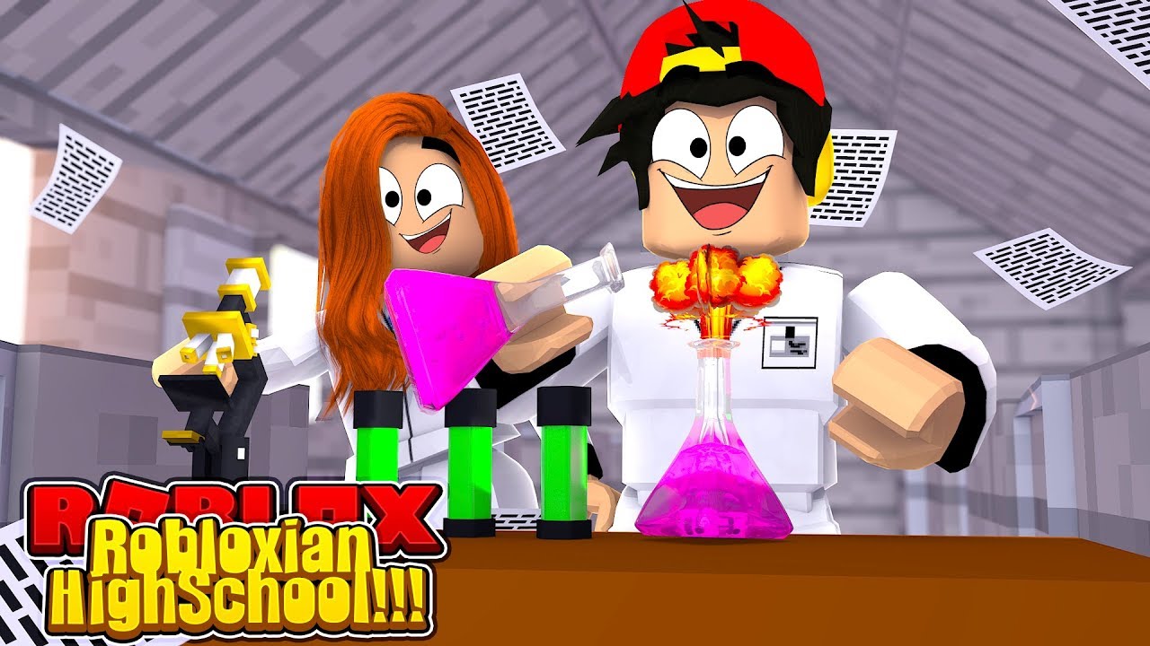 ROBLOX - HIGH SCHOOL - CRAZY EXPERIMENTS IN SCIENCE CLASS!!! - YouTube