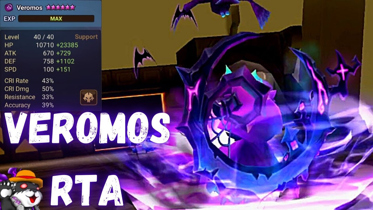 The Power Of Veromos (Dark Ifrit) In RTA Summoners War - YouTube
