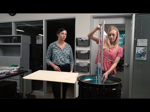 Rice students use UV-C light to decontaminate masks