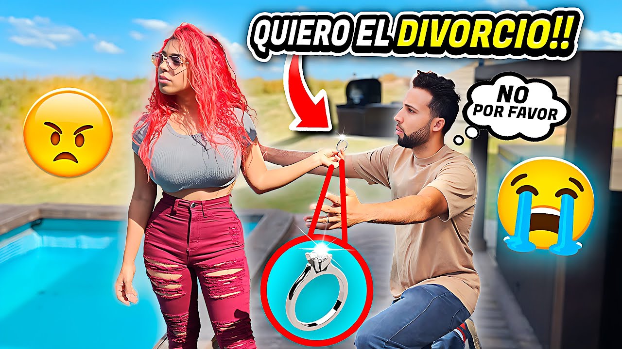 Le Pido El Divorcio A Mi Esposo Porque Me Engaña Con otra - YouTube