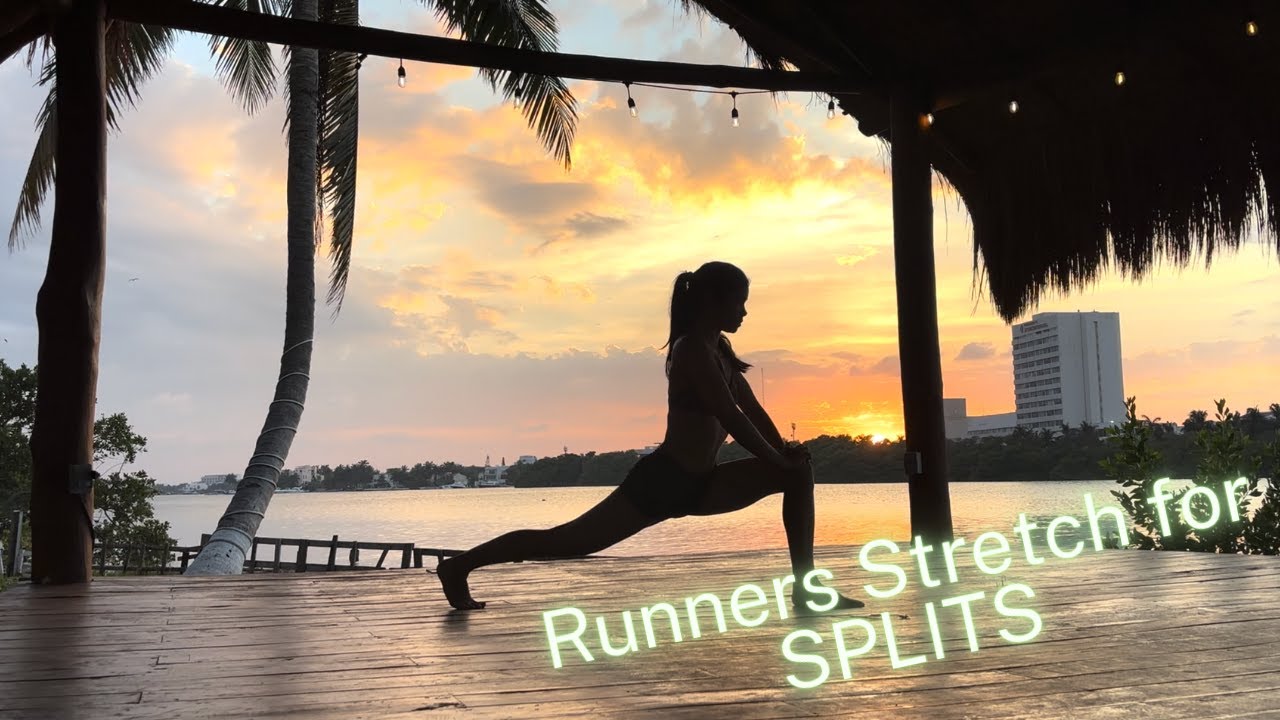 Get your SPLITS with the Runners Stretch Sequence - YouTube