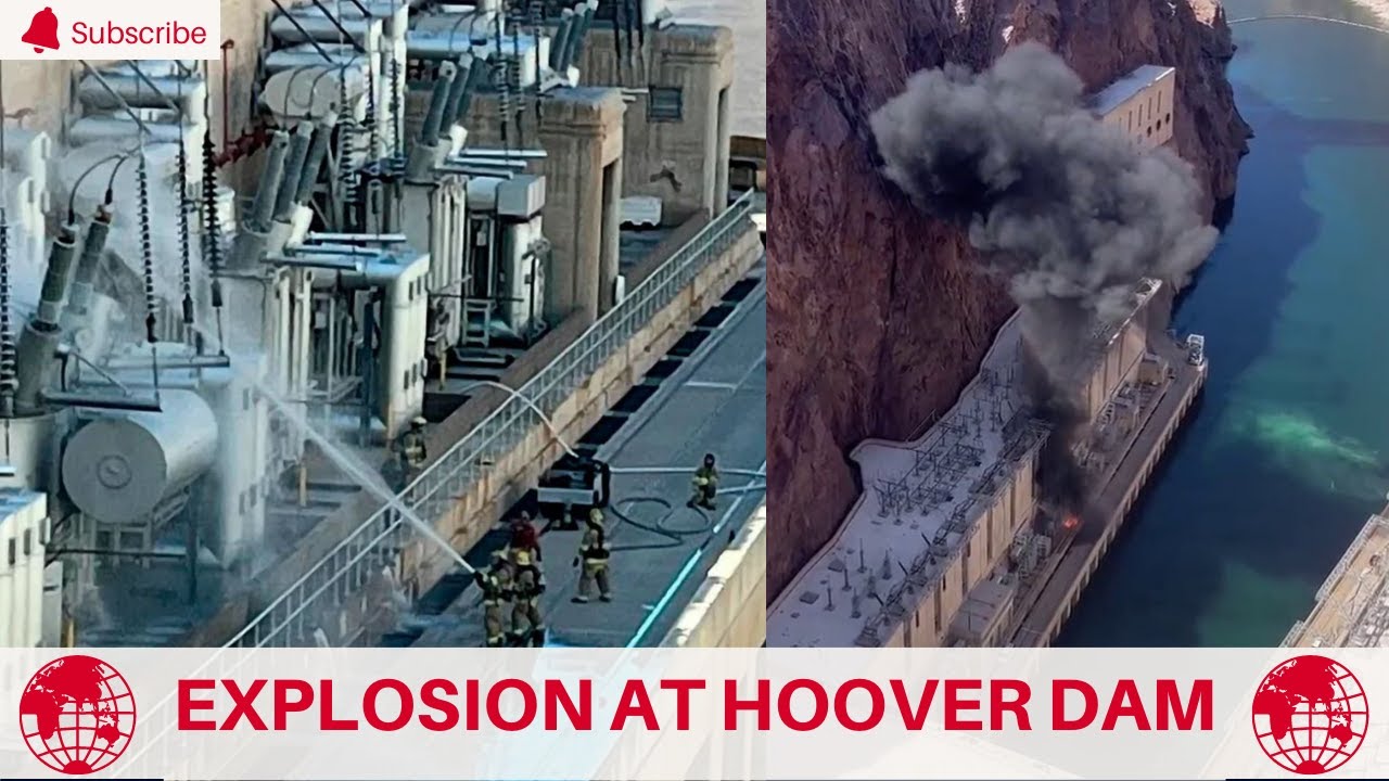 Explosion seen on the Hoover Dam in Nevada - YouTube