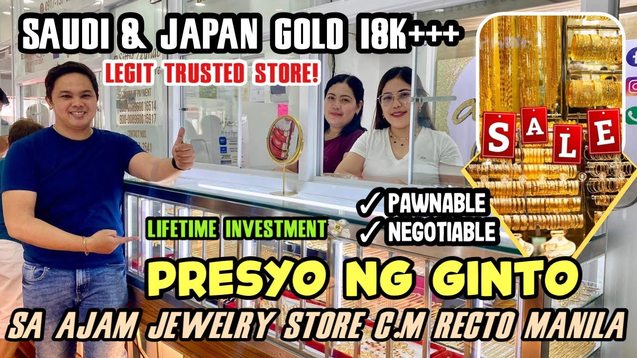 2022 PRICELIST NG GOLD SA C.M RECTO "AJAM JEWELRY STORE| Trendy ...
