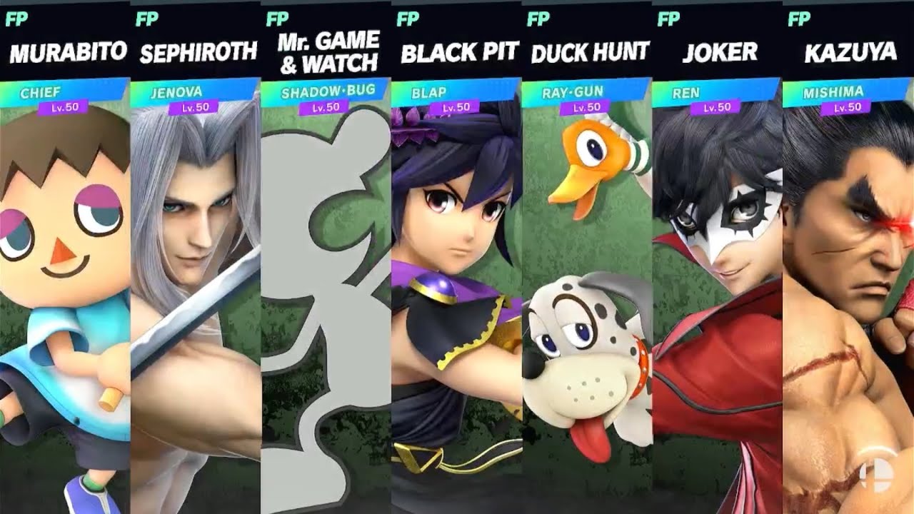 【スマブラSP】第50回amiibo大乱闘〜後半戦〜 - YouTube