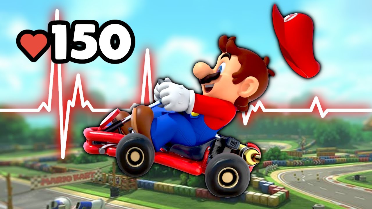 Mario Kart, but I Have to Control my Heart Rate - YouTube