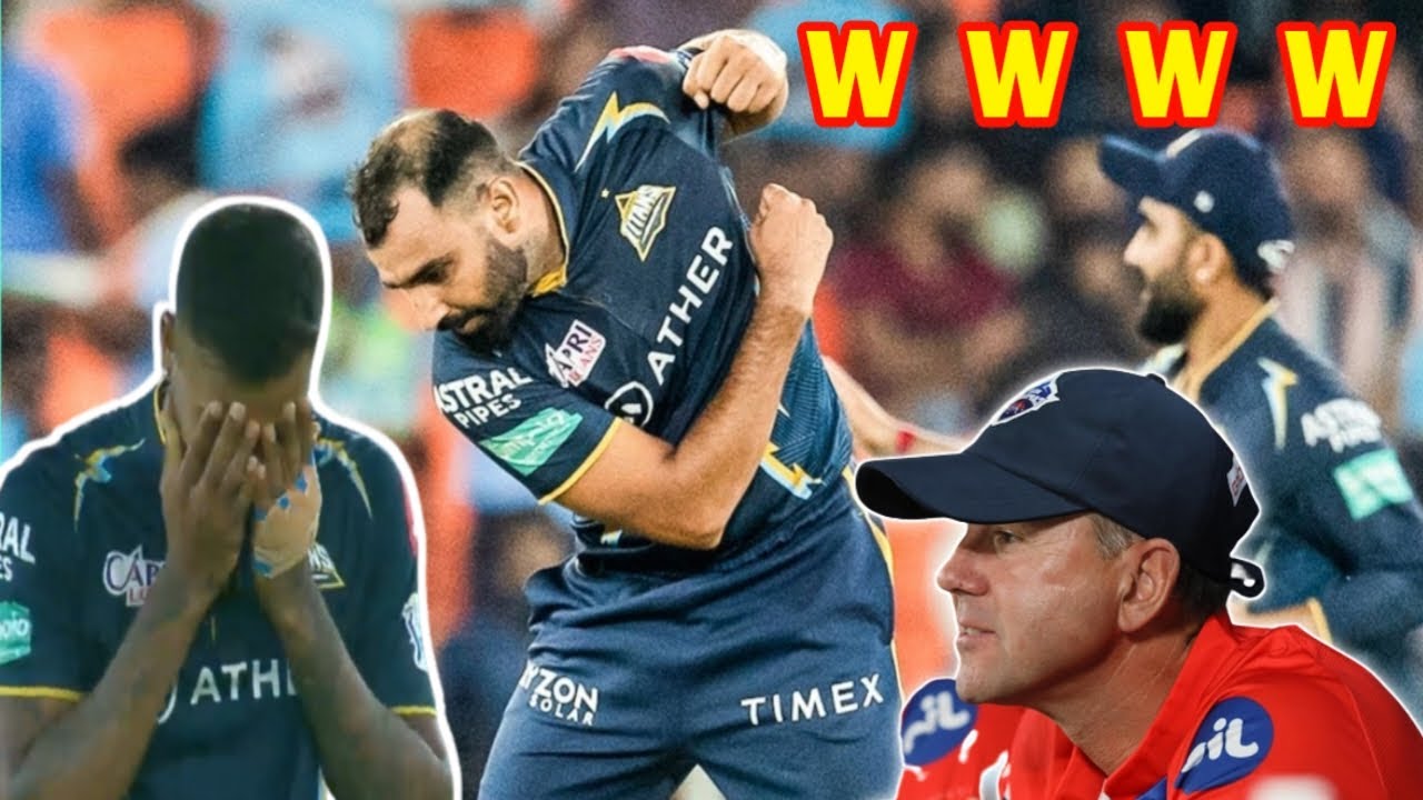 Md Shami Dangerous Bowling, Md Shami 4 wicket against DC🔥 | DC VS GT ...