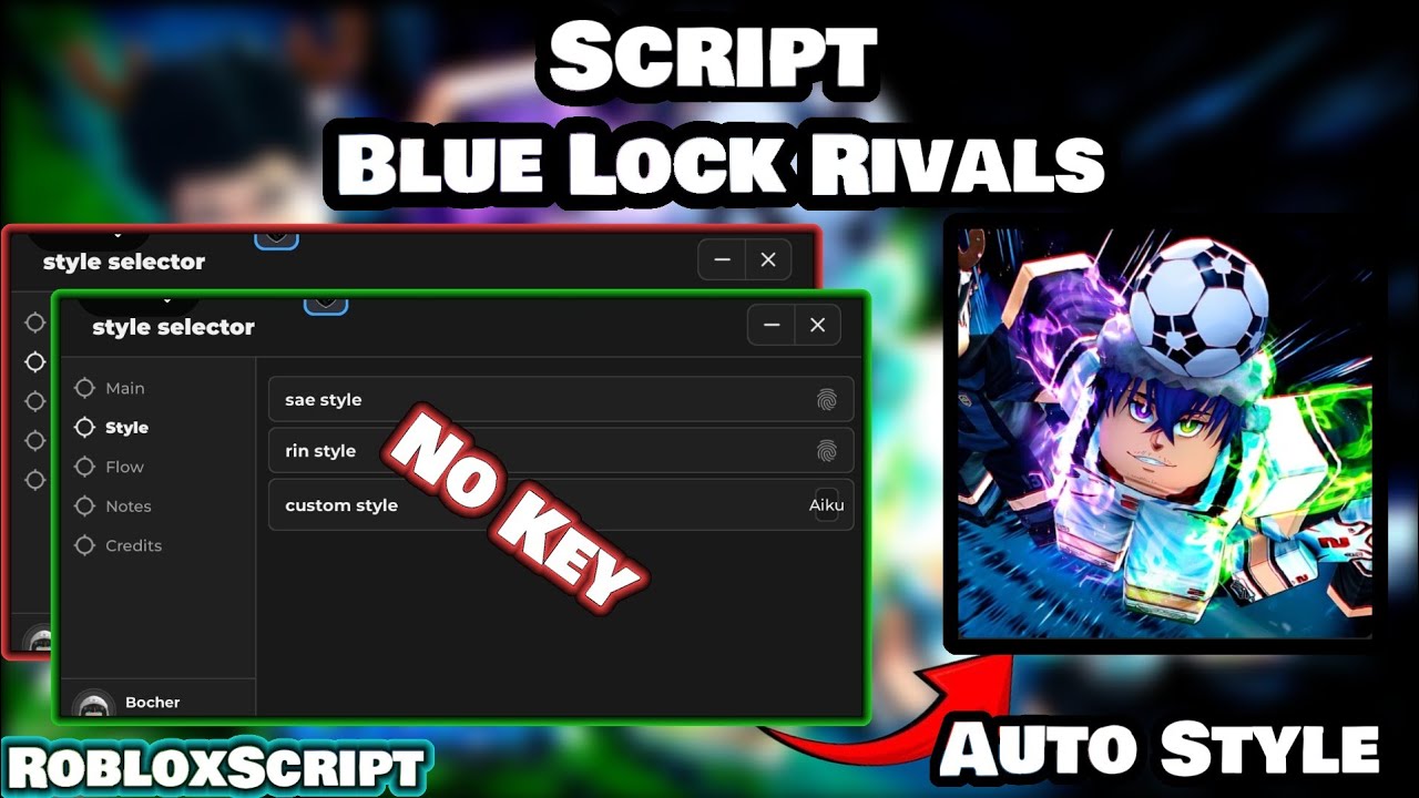 [FREE] Blue Lock: Rivals Script Custom Style U Want Free No Key ...