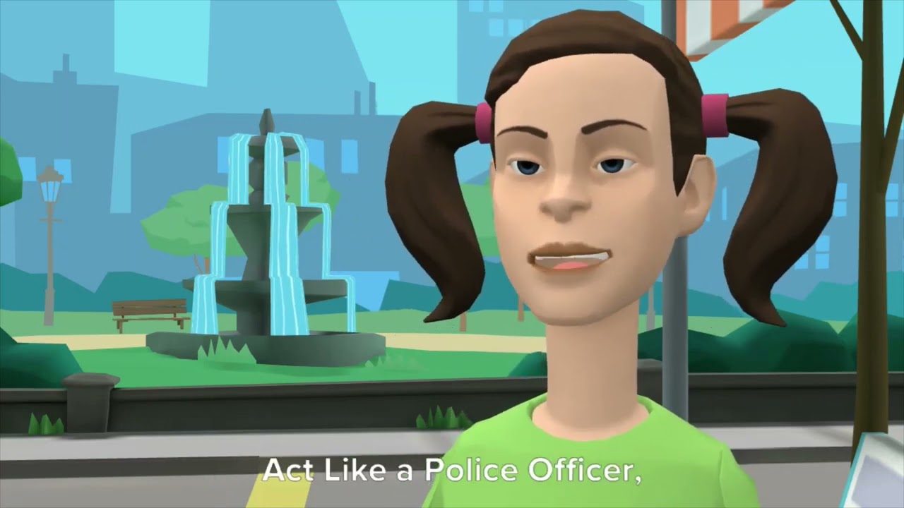 Franny Acts Like A Police Officer/Grounded - YouTube