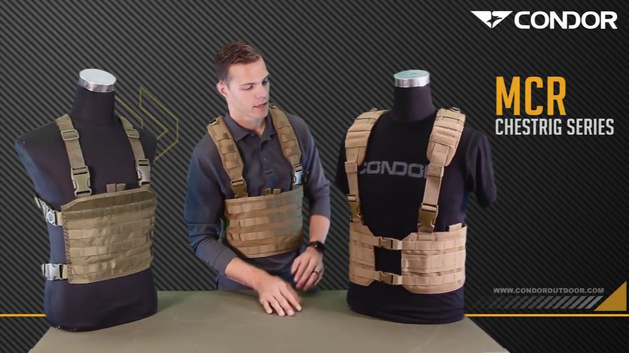 Condor Outdoor MCR Chest Rigs - MCR3, MCR4, MCR7 - YouTube