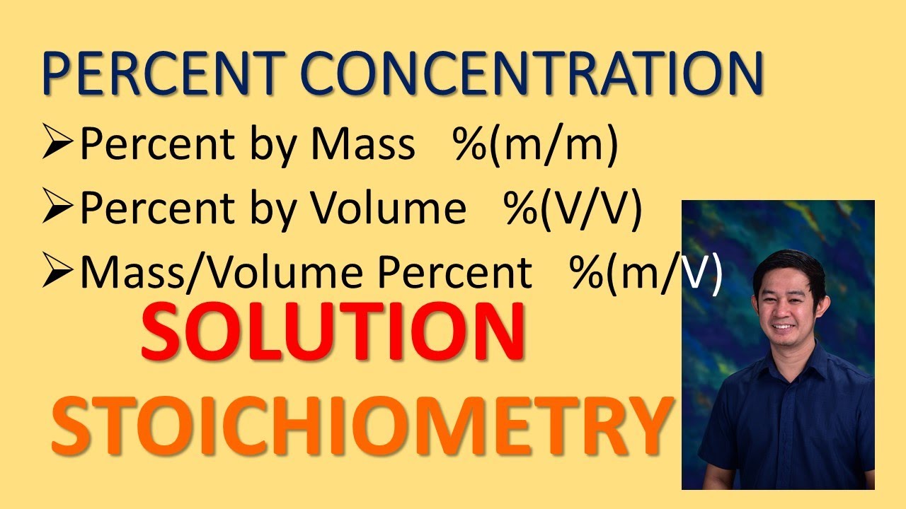 Percent Concentration | Solution Stoichiometry - YouTube
