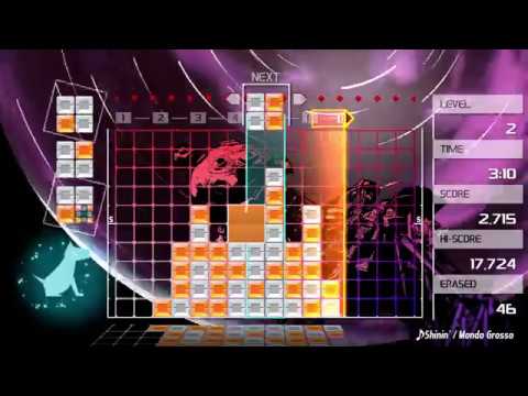 LUMINES REMASTERED GAMEPLAY (PS4 PRO) - YouTube