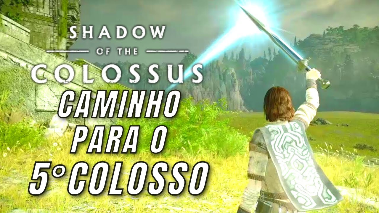 SHADOW OF THE COLOSSUS - Localização do 5º Colosso - YouTube