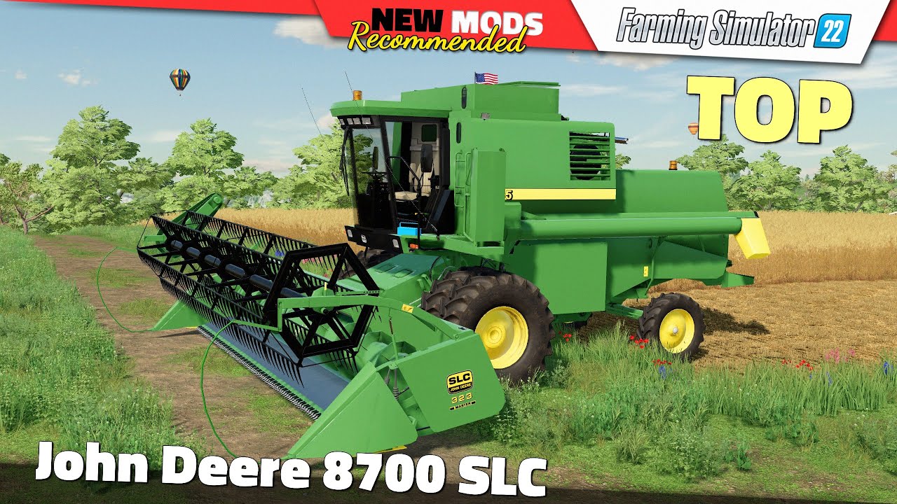 FS22 | John Deere 8700 SLC - Farming Simulator 22 New Mods Review 2K60 ...