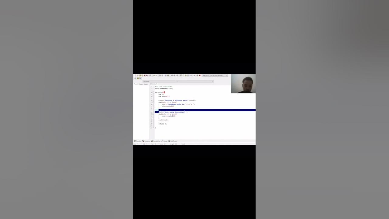 Laporan Praktikum Array - YouTube