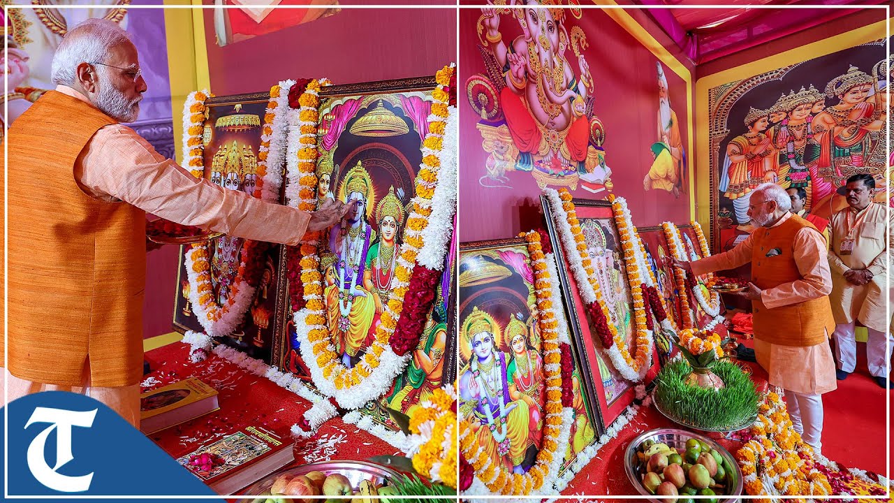 PM Narendra Modi attends 'Ravan Dahan' at Dwarka Sector-10 - YouTube