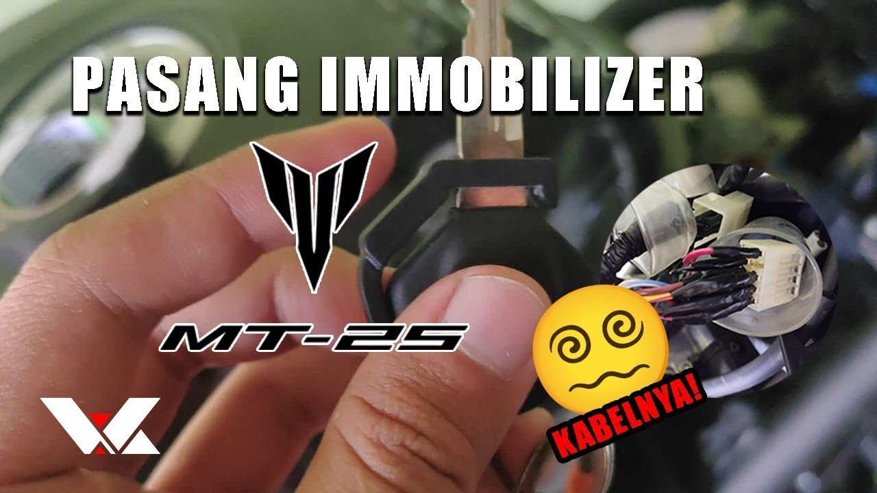 PASANG IMMOBILIZER DI NEW MT25 2022 | NGURUSIN SOCKET NY PUYENG KWKWKW ...