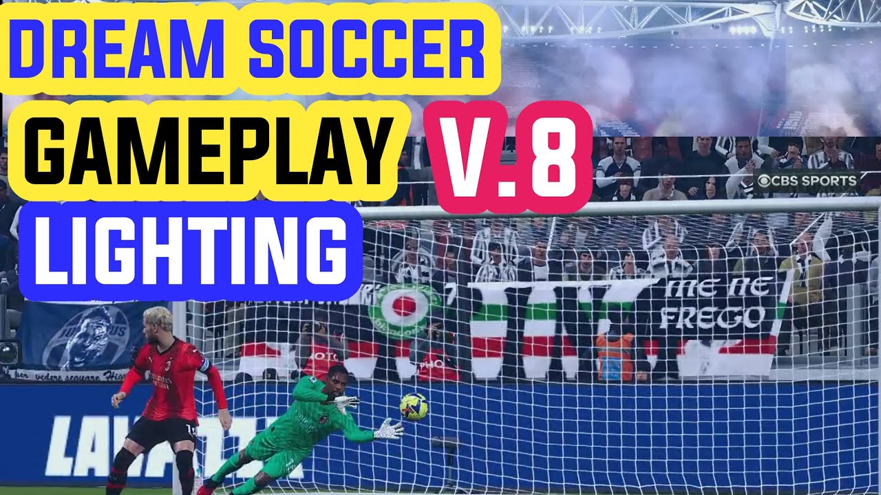 PES 2021 Gameplay & Lighting Dream Soccer v8 Update Season 2023 - YouTube