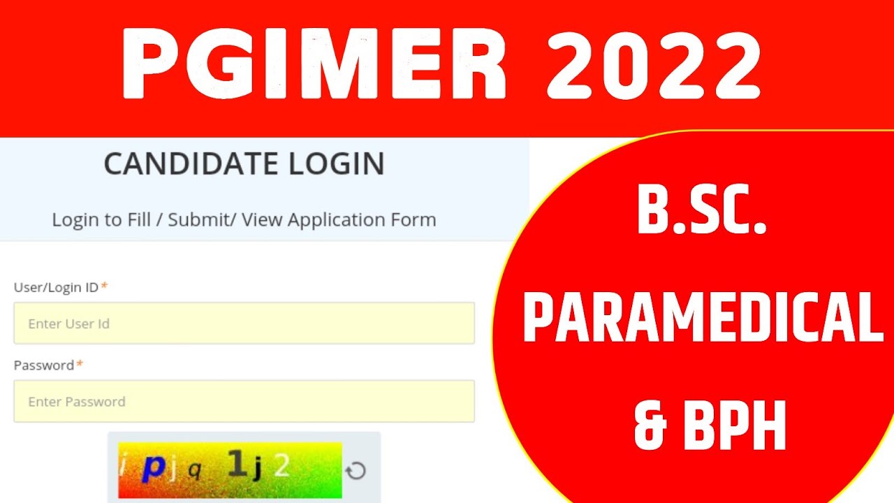 PGIMER Bsc Paramedical & BPH Course| PGIMER Post Basic|PGIMER Bsc ...