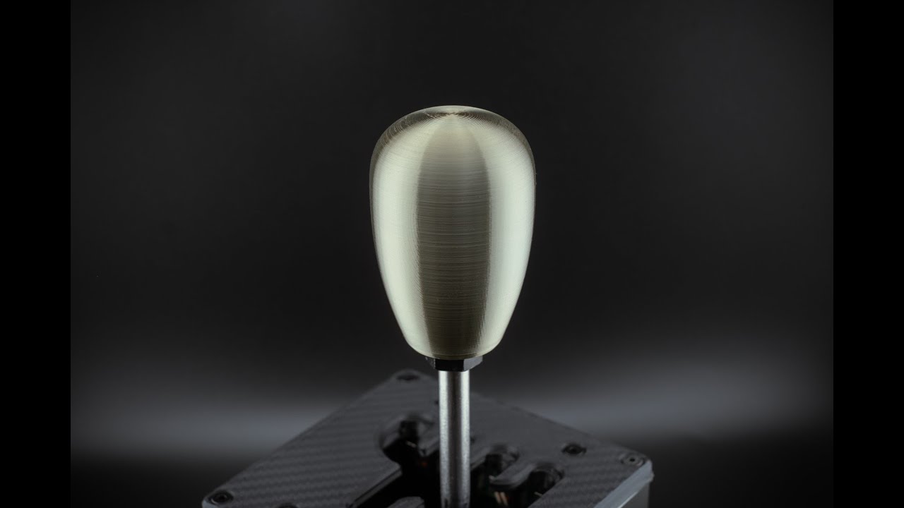 Custom 3D Printed Sim Racing (Car) Shift Knob - YouTube