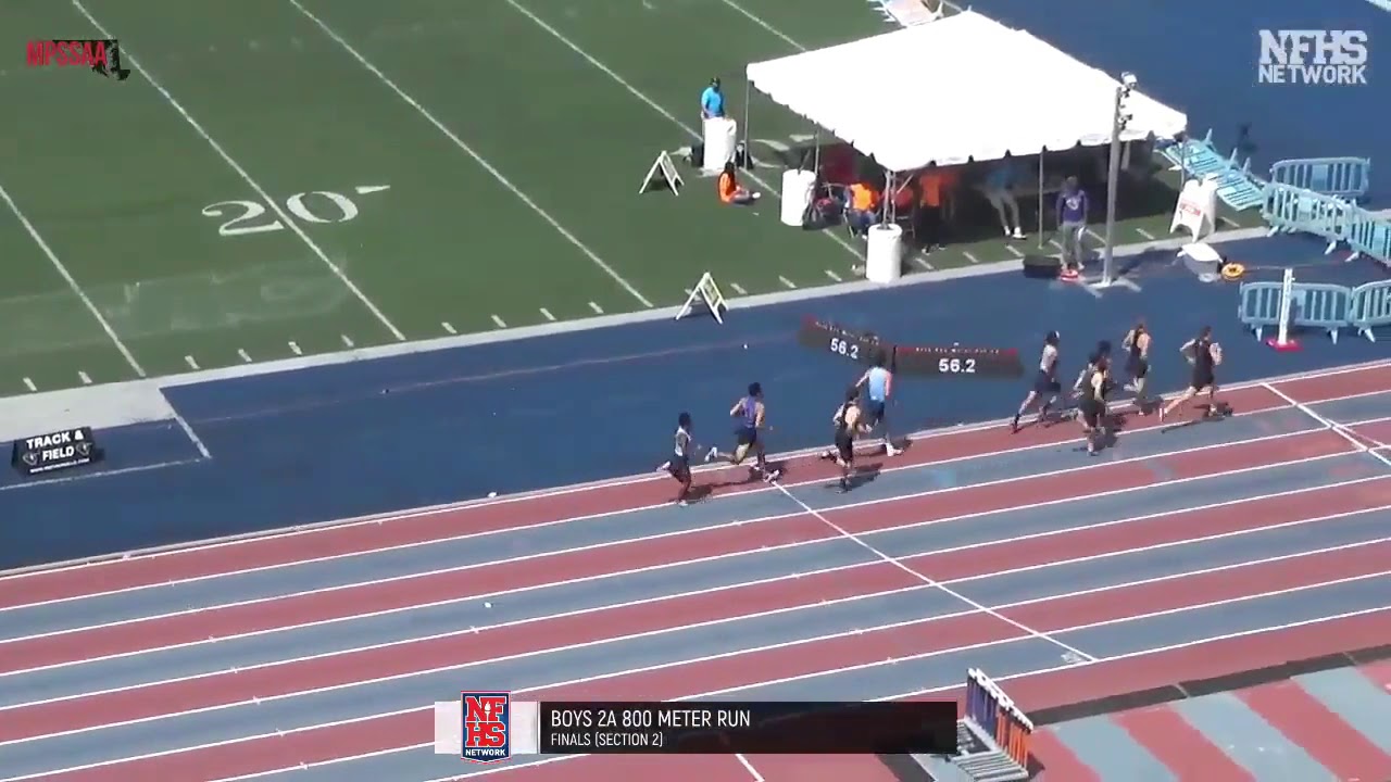 MD State Championship Meet 800m Outdoor Track Morgan State 2019 - YouTube
