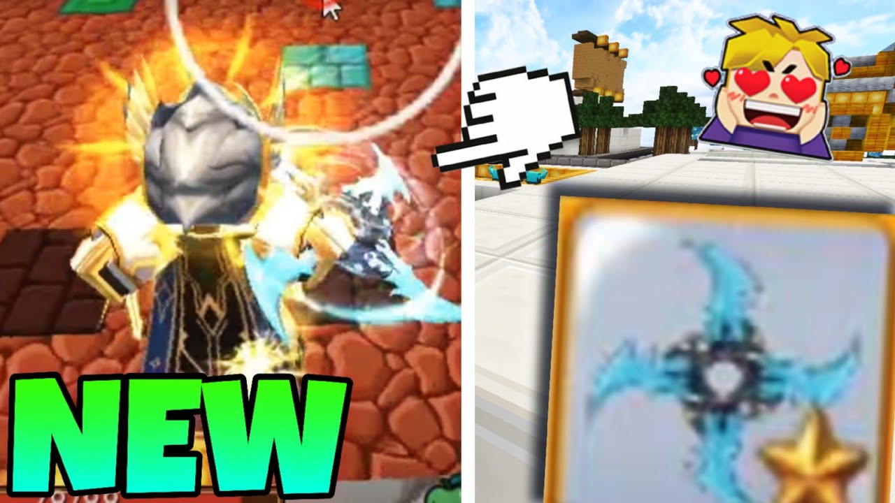 NEW CROSS SLASH UPDATE in SkyBlock Blockman go - YouTube