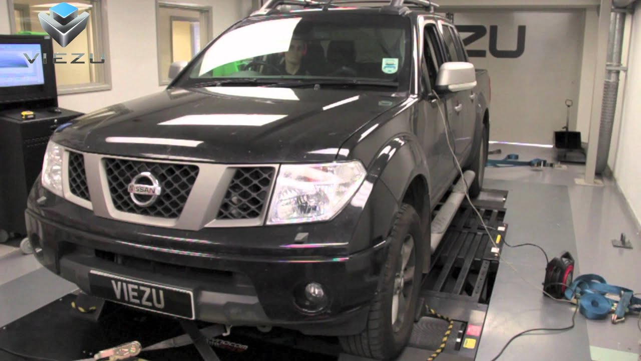 Nissan Navara Tuning and ECU remapping at Viezu - YouTube