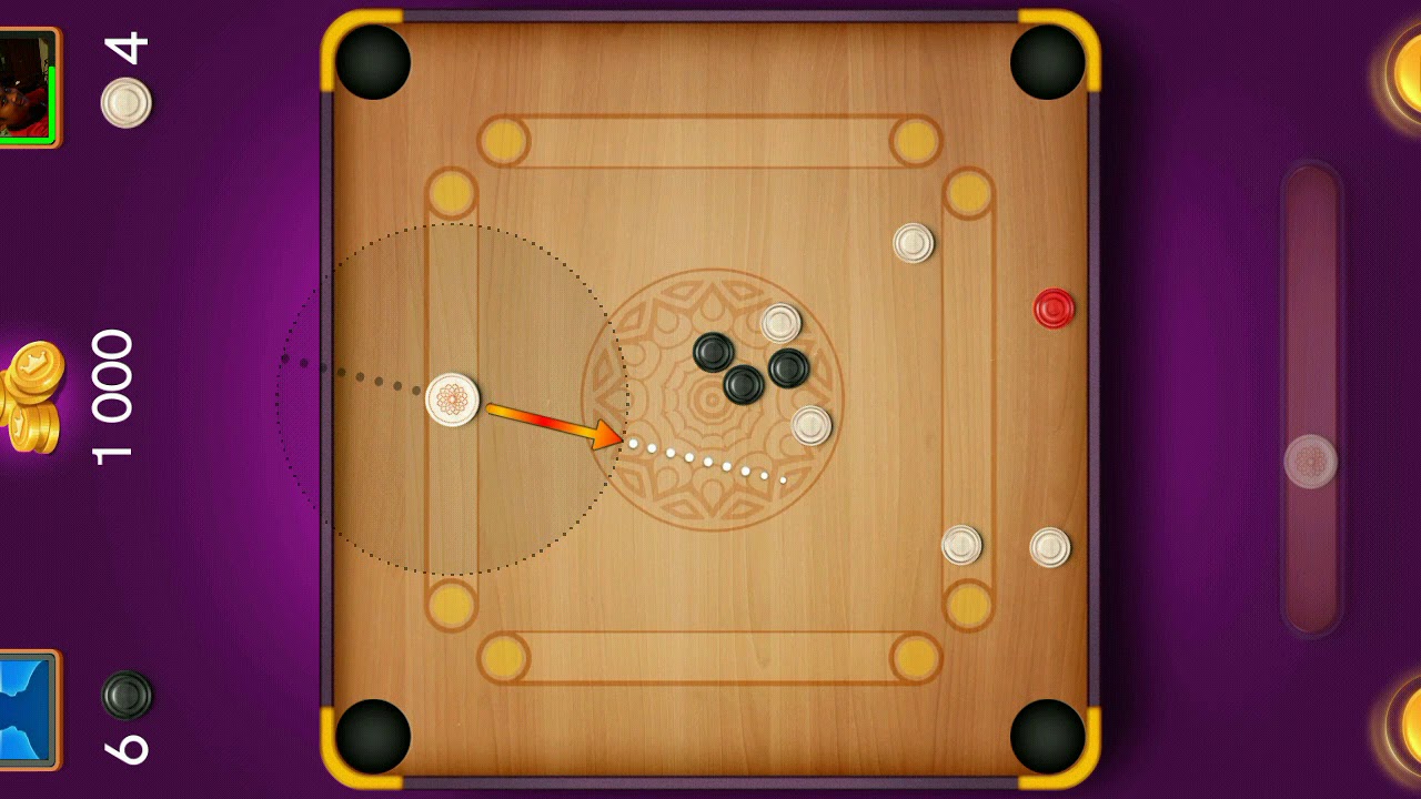 Carrom Disc pool video 🔥 carrom board games 🔥 Winner - YouTube