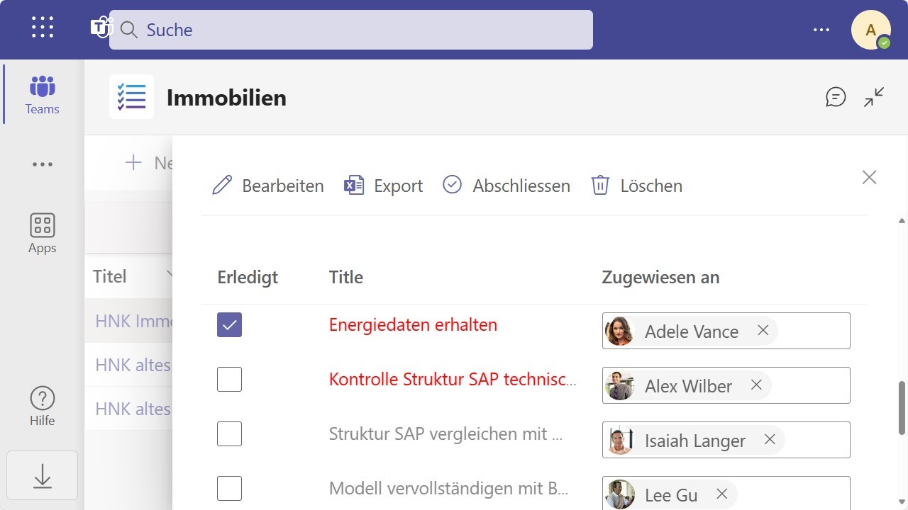 Dynamische Checklisten mit Vorlagen für Microsoft Teams und SharePoint ...