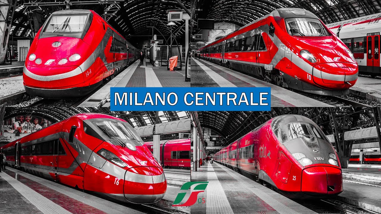Milano C.le ad Alta Velocità! High-speed in Milan Central Station ...