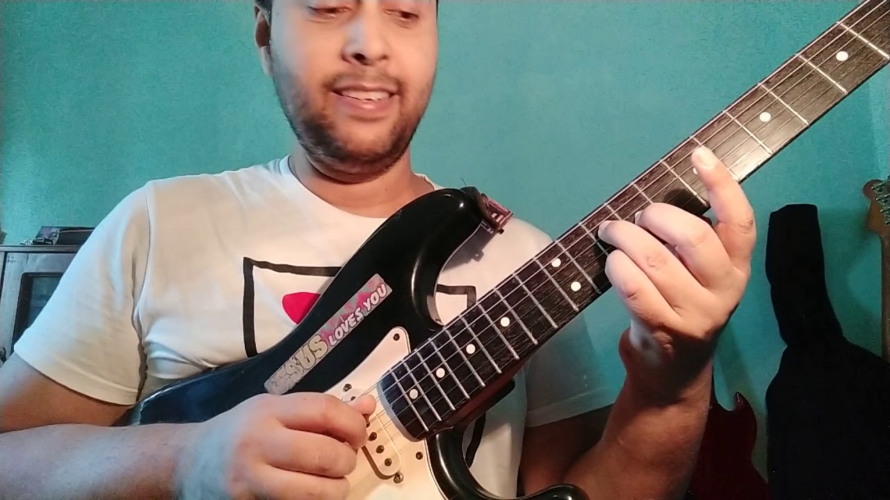 Master sir guitar solo .. lesson... - YouTube