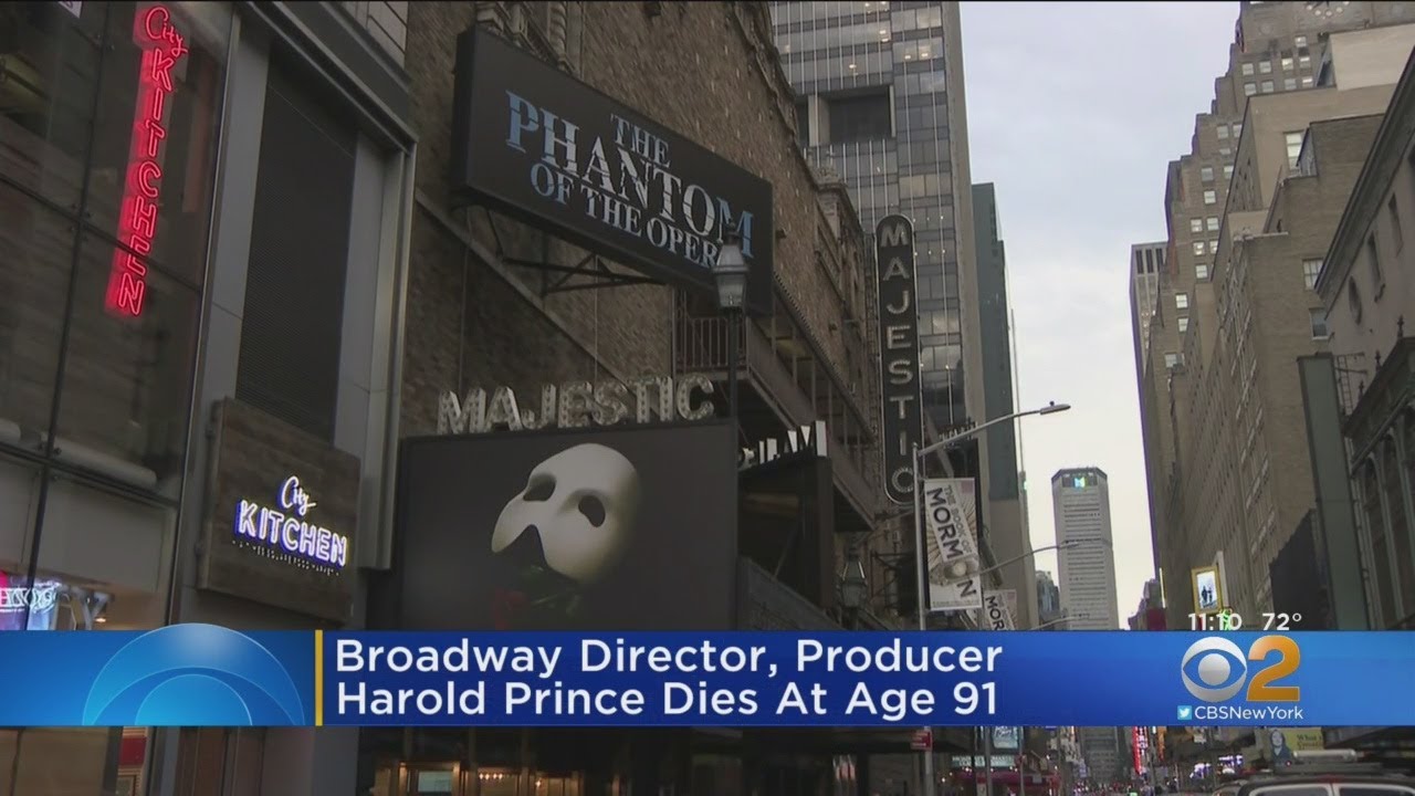 Lights On Broadway Dimmed For Harold Prince - YouTube