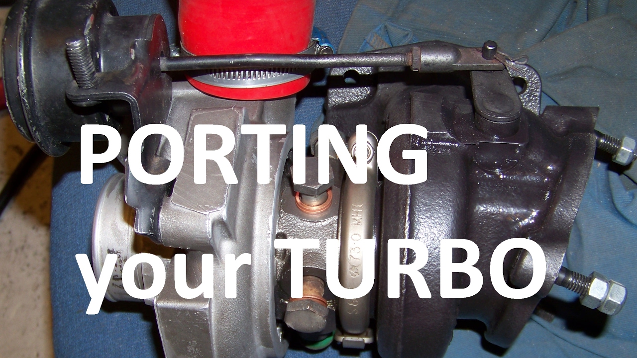 Turbo Exhaust Porting :Volvo5Cylinder - YouTube