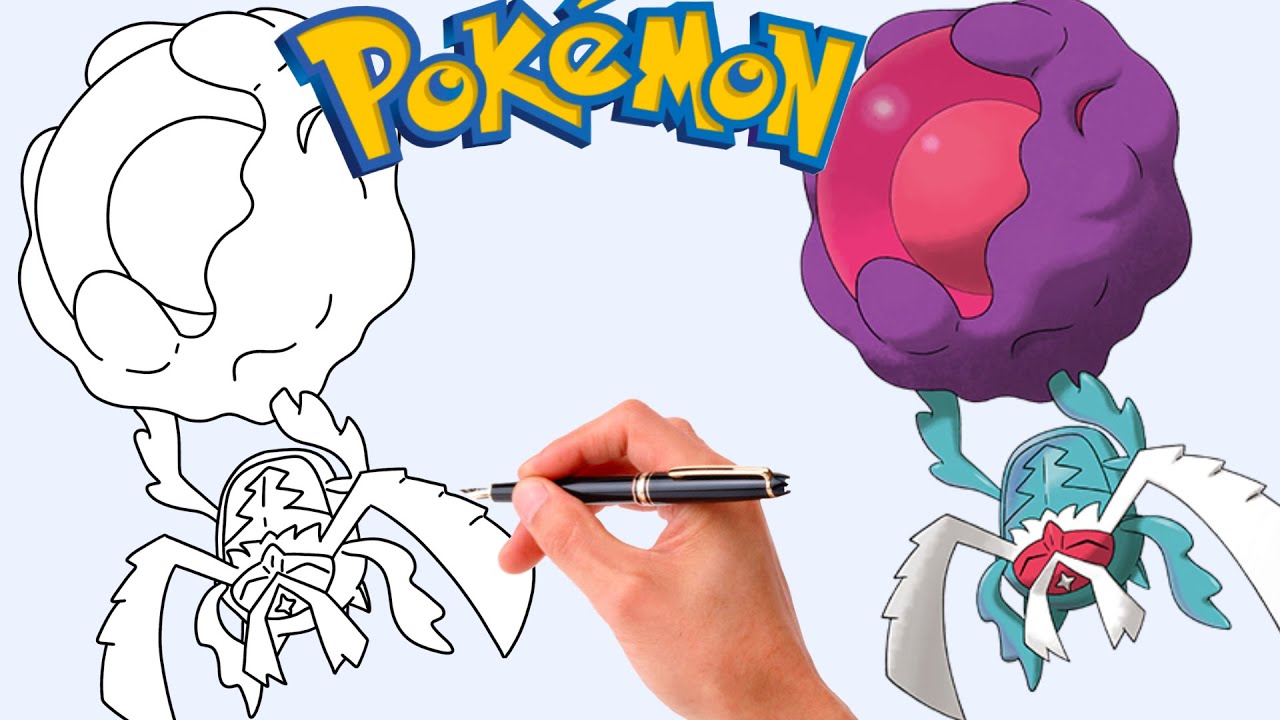 Lær at Tegne RABSCA POKEMON #0954 | Pokemon Generation 9 - YouTube