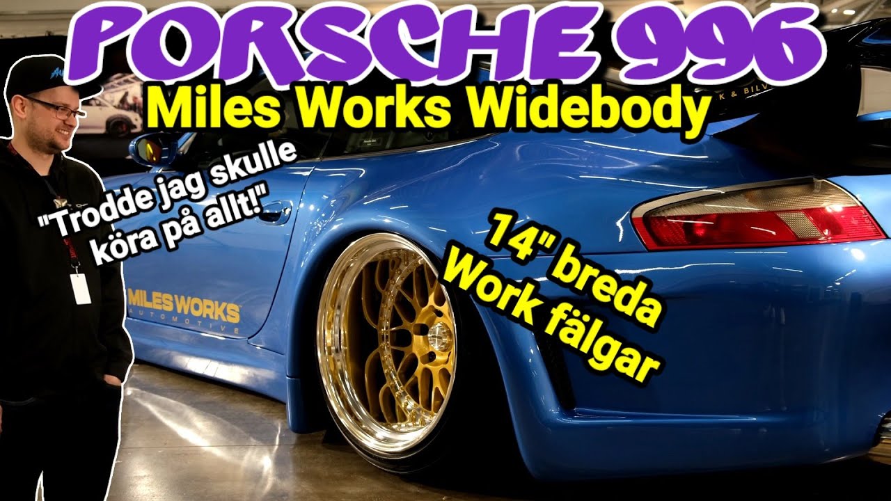 "Trodde jag skulle köra på allt" Piddes Miles Works Porsche 996 - YouTube