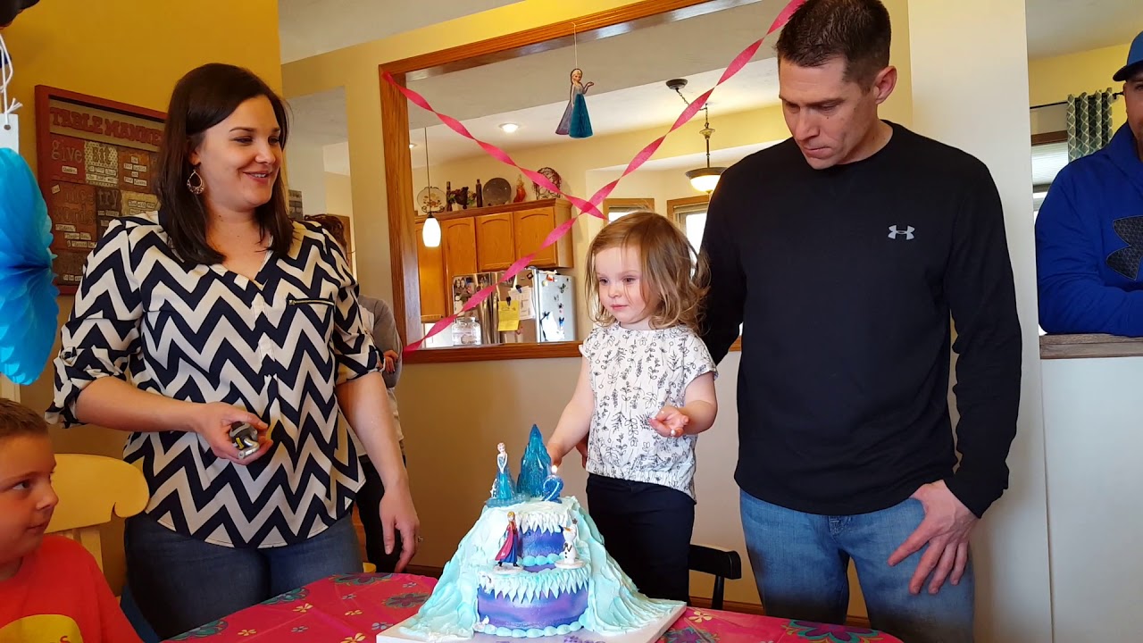 Megan's 2nd birthday - YouTube
