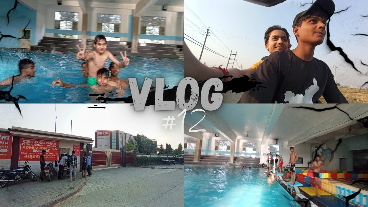 Fun in swimming pool😅 / vlog#12 - YouTube