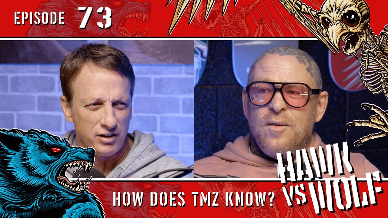 How does TMZ know where Tony Hawk is? | EP 73 | Hawk vs Wolf - YouTube