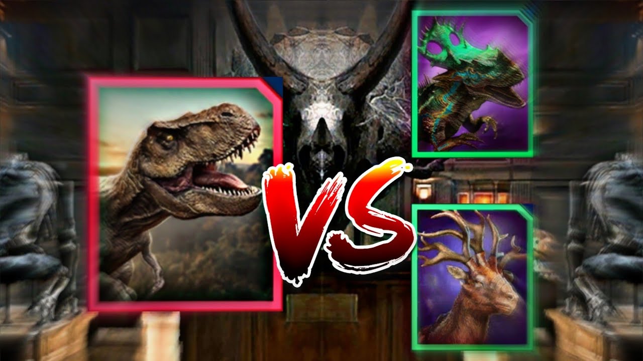 #141. LEGENDARY REXY VS UNIQUE DINOSAURS || Battles in Jurassic World ...