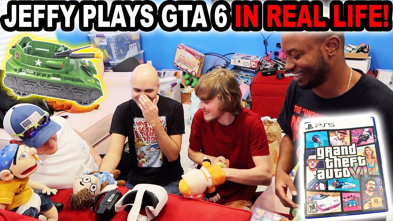 JEFFY PLAYS GTA 6 IN REAL LIFE! - YouTube
