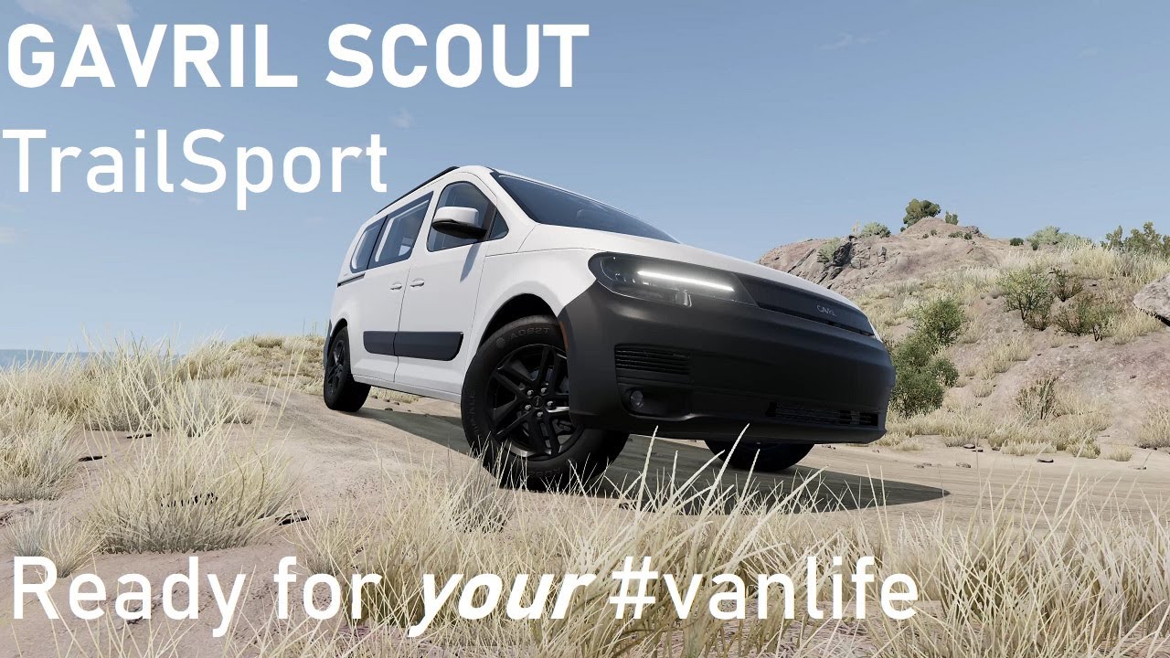 BeamNG.drive (Mod) Freeroam: Small Island, USA - 2018 Gavril Scout ...