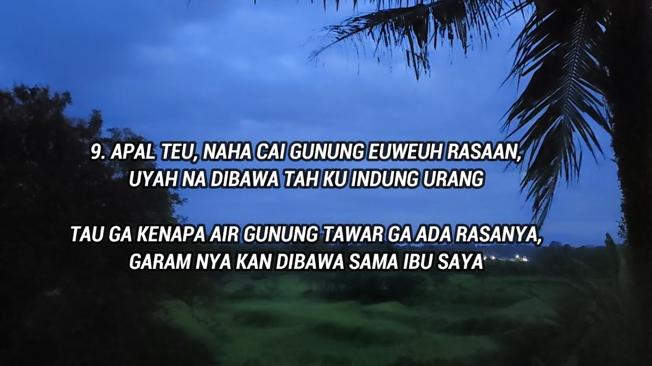 BAHASA SUNDA DAN ARTINYA || KATA-KATA LUCU BAHASA SUNDA - YouTube