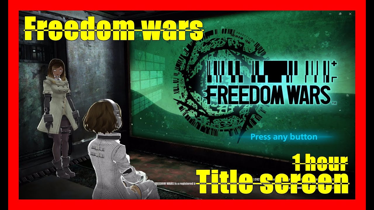 freedom wars(Title screen)(1 hour)SocomJamie - YouTube