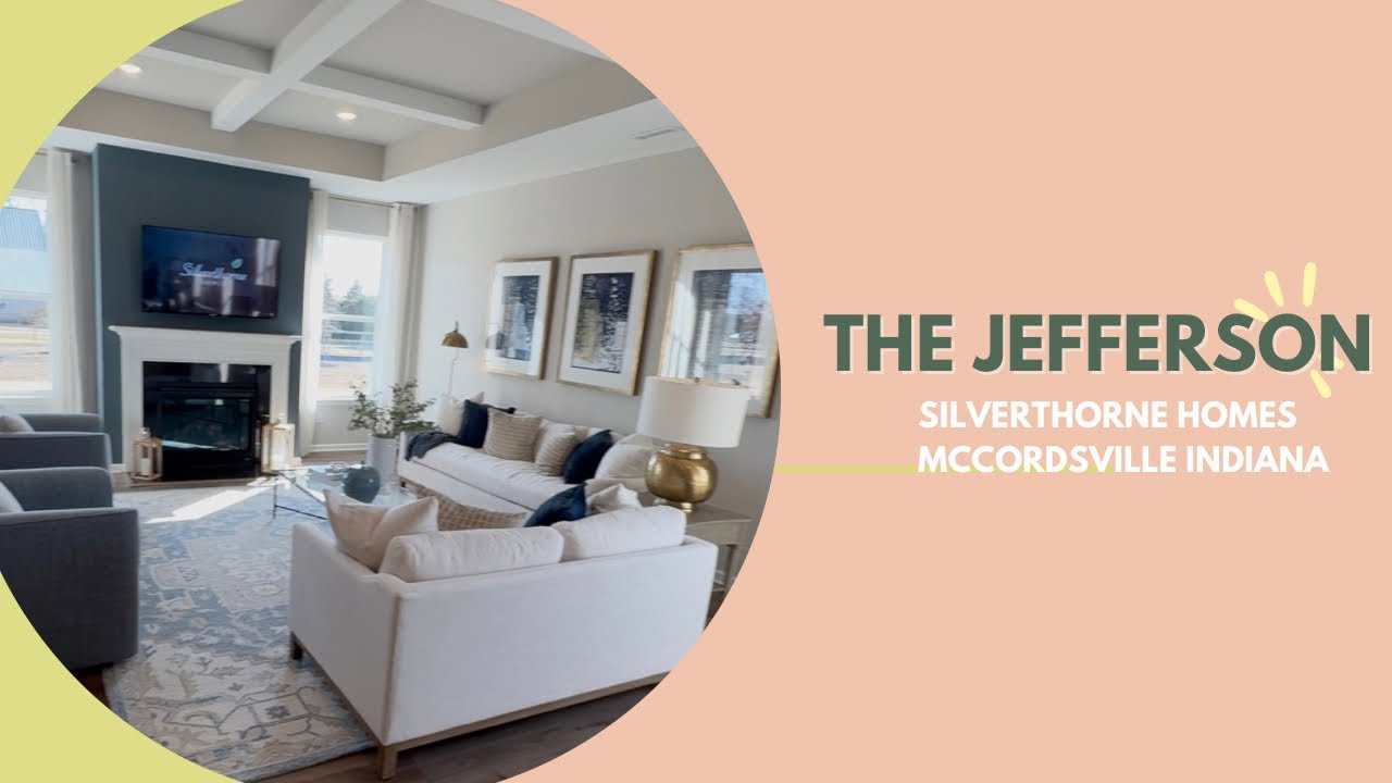 Touring The Jefferson model home from Silverthorne Homes in ...