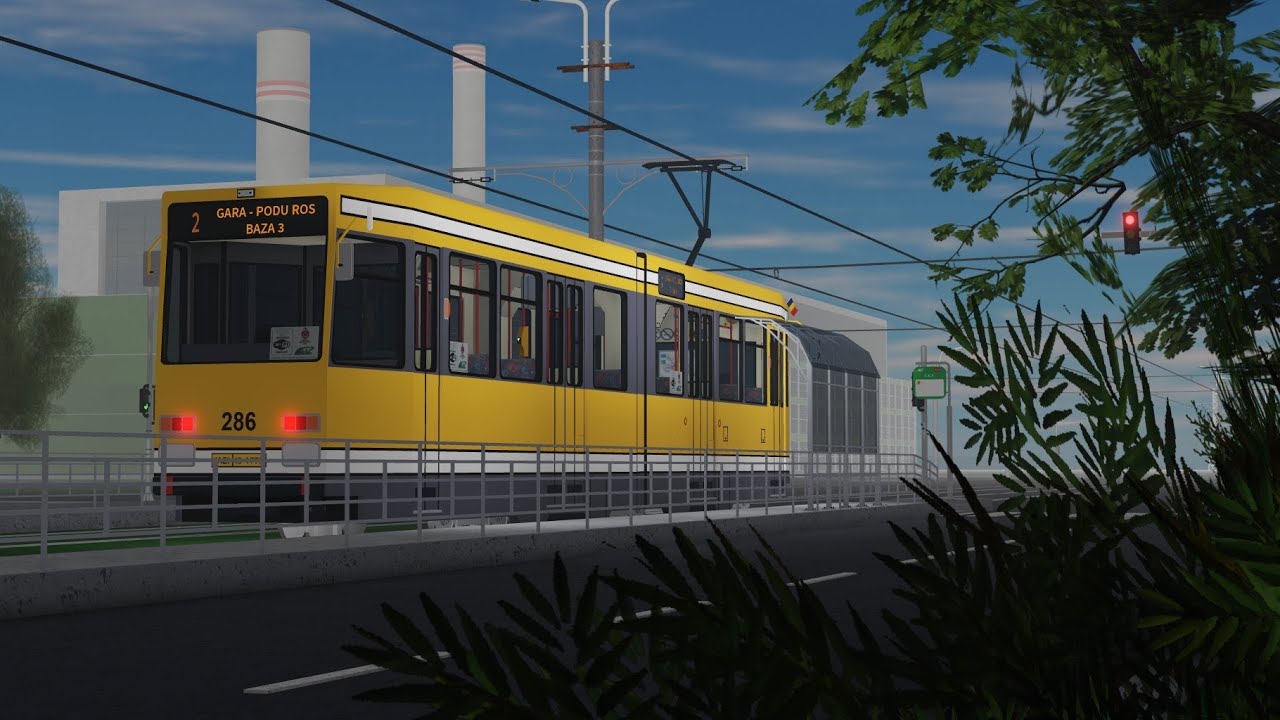 Tram Route 2 - ROBLOX - CTP Iași - S2: Ep. 3 - YouTube