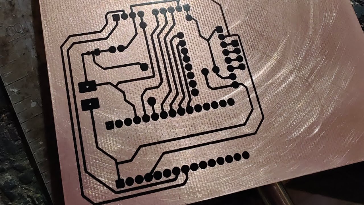 IMPRESIÓN DE PCB SERIGRAFÍA - YouTube