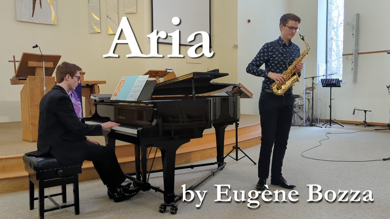 Aria - Eugène Bozza - Richard Scholfield - YouTube