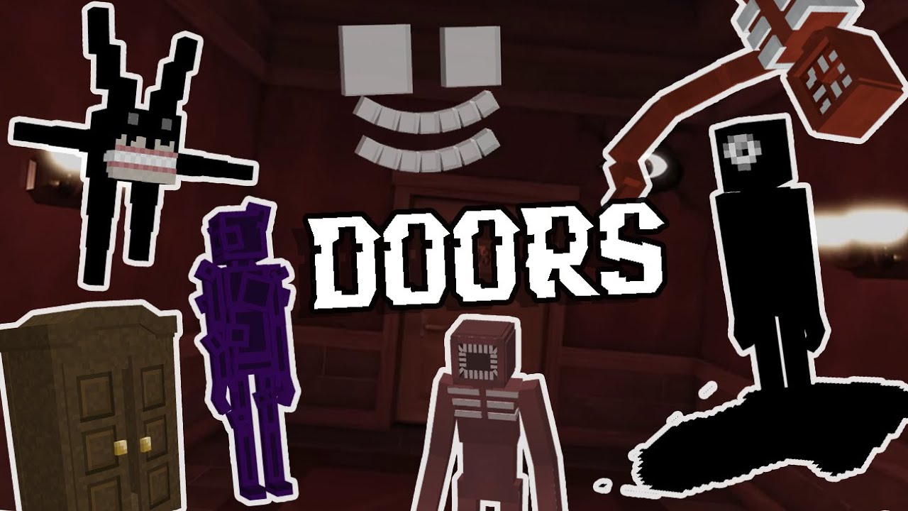 ROBLOX DOORS - minecraft pe - YouTube