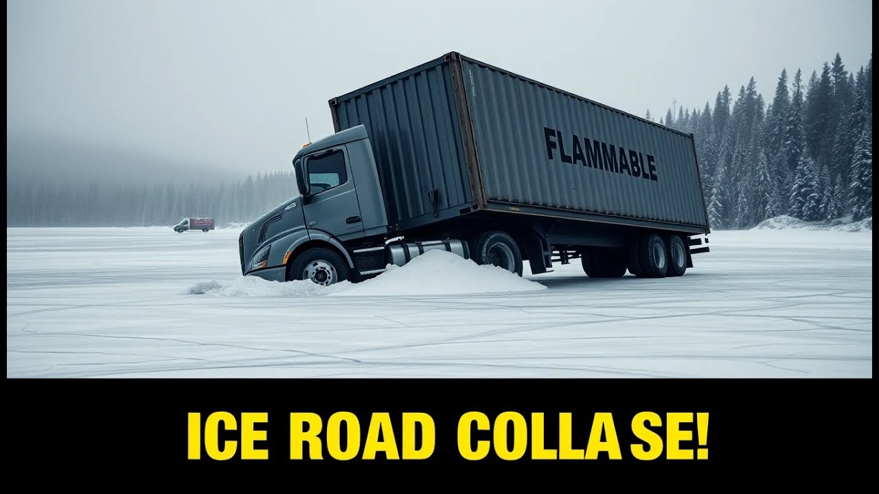 Chilling Journeys The World's Most Terrifying Ice Roads - YouTube